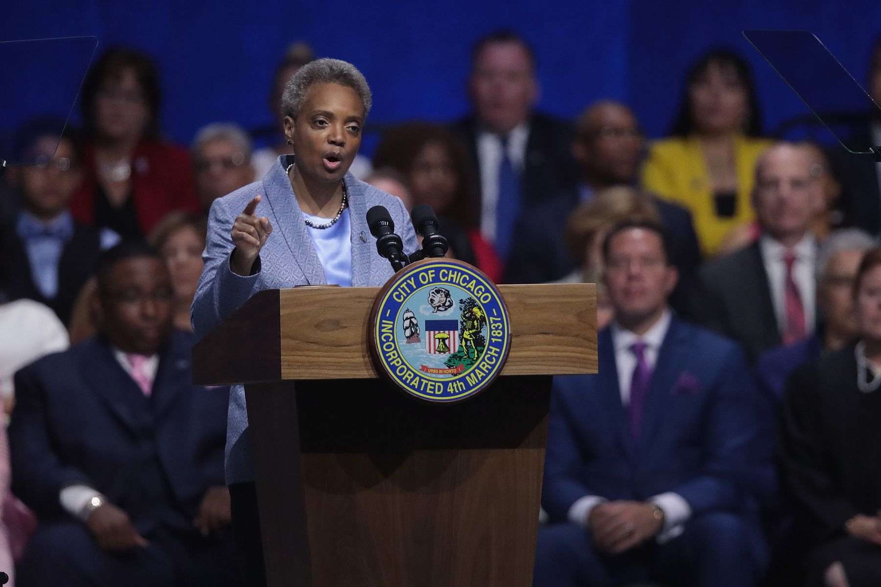 How's Mayor Lori Lightfoot doing? The BGA is keeping track.
